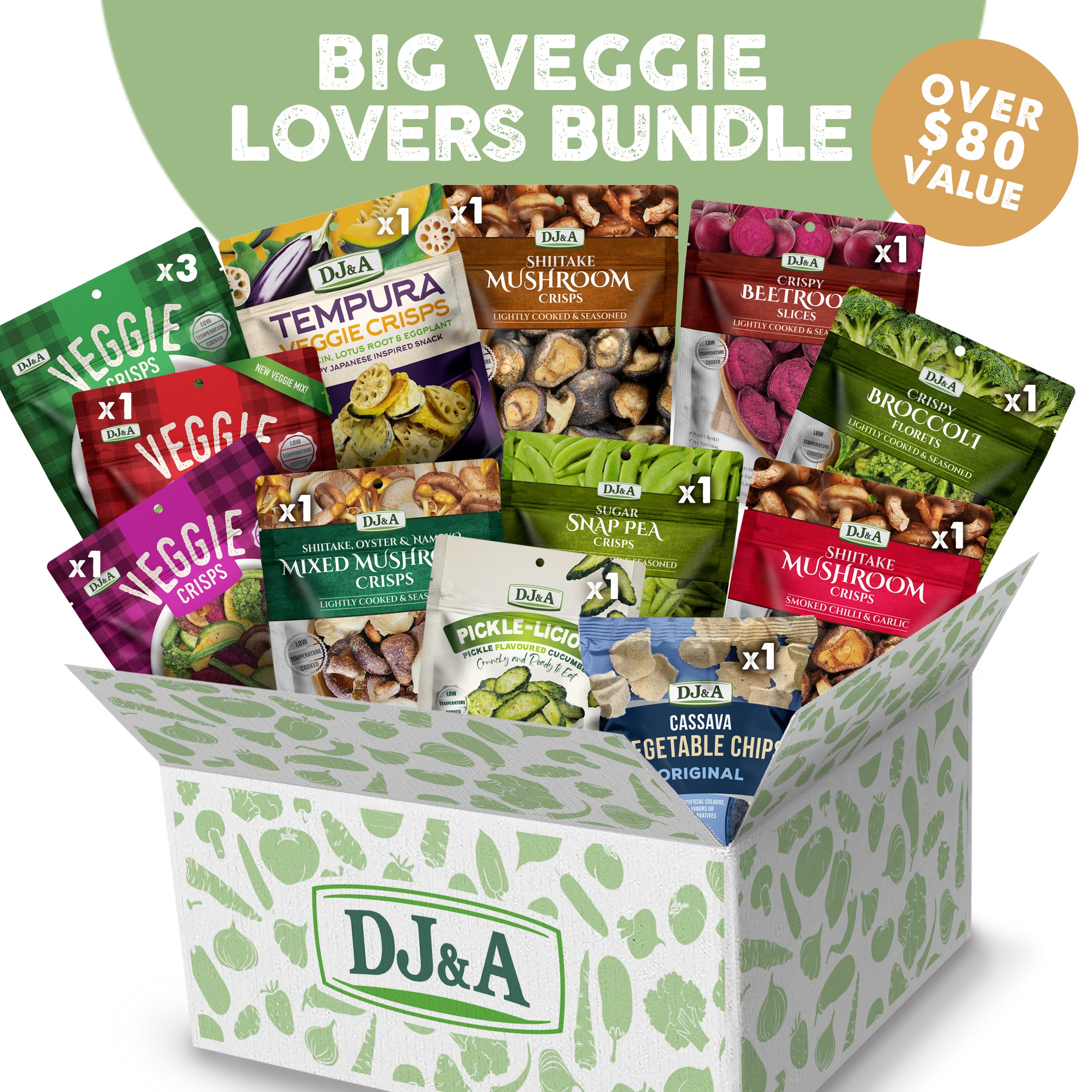 Big Veggie Lovers Bundle – DJ&A Products