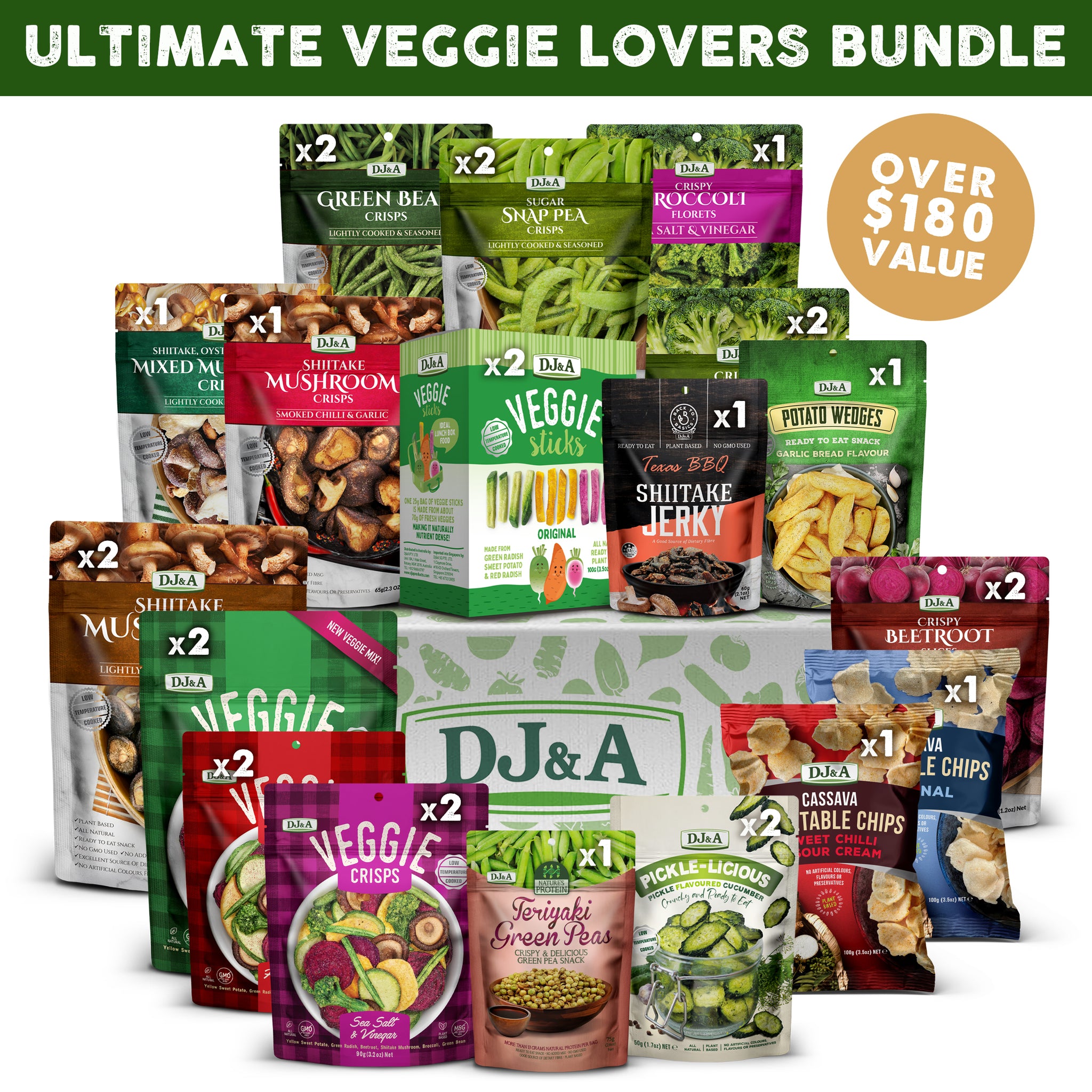 Ultimate Veggie Lovers Bundle – DJ&A Products
