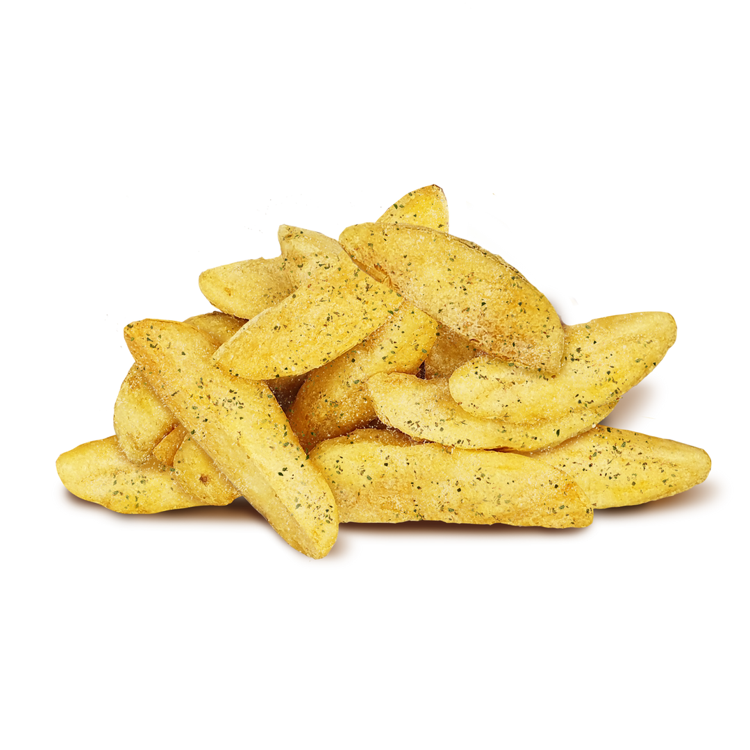 Potato Wedges Garlic Bread Flavour 100g – DJ&A Products